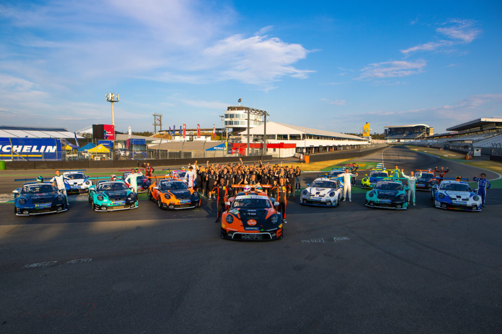 Huber Racing gewinnt Renndebüt im ADAC GT Masters - Huber Racing